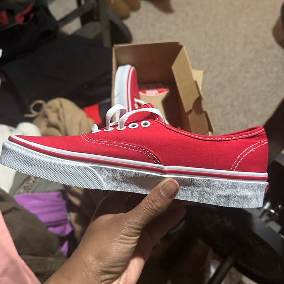 Vans | Shoes | Brand New Red Vans Womens 95 Mens 8 | Poshmark